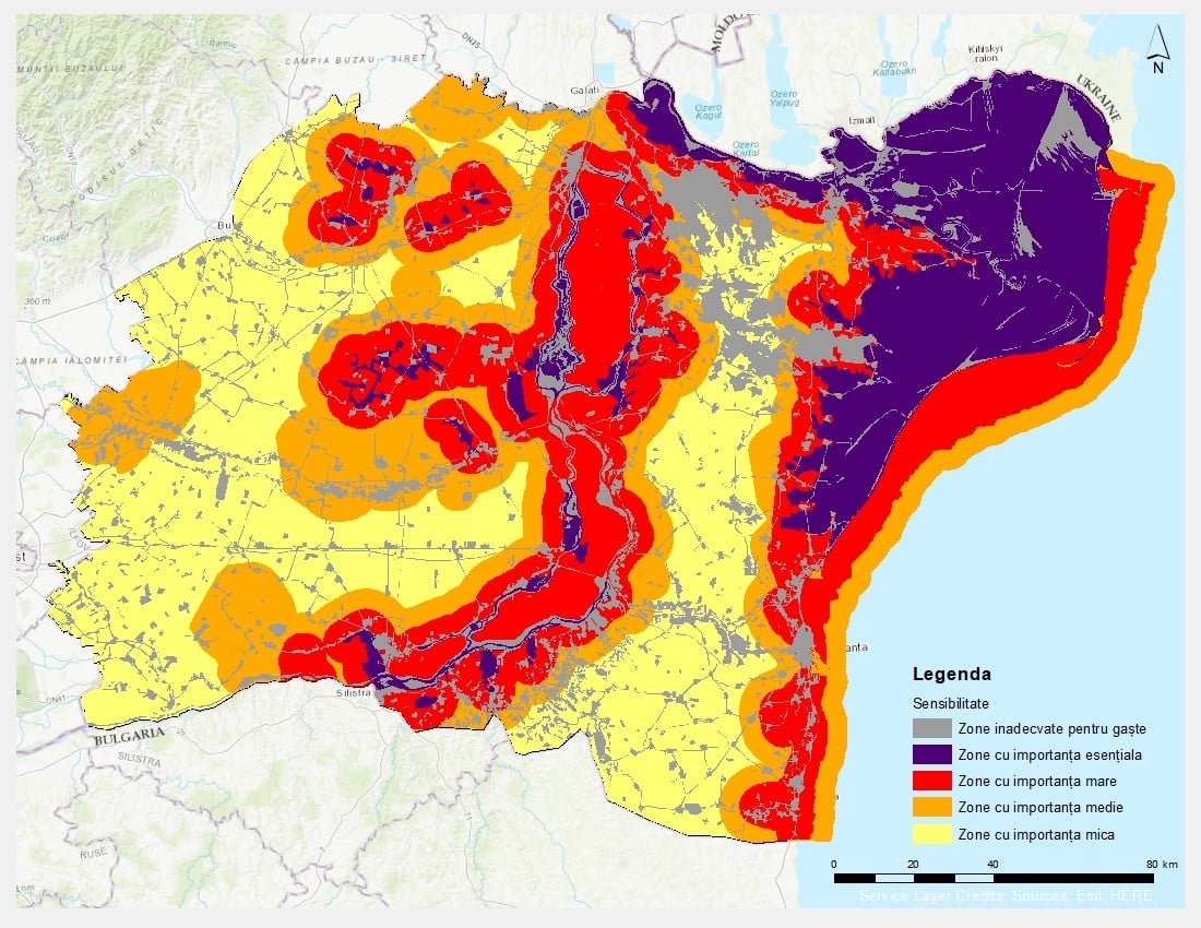 Hărți • Societatea Ornitologică Romană