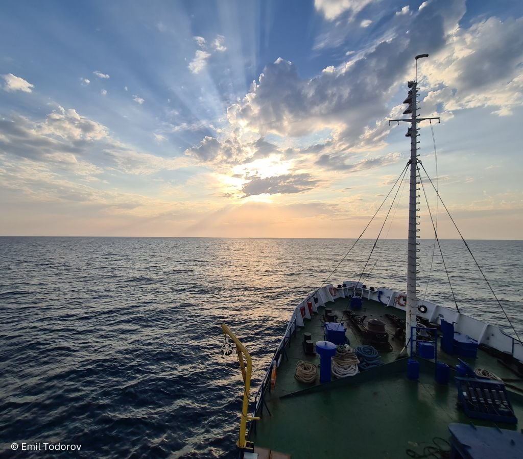 Migrația de toamnă, la 200 de kilometri în largul Mării Negre ...